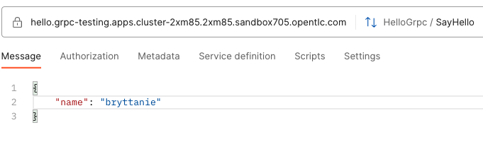 gRPC to REST transcoding with OpenShift and Service Mesh